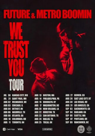 FUTURE + METRO BOOMIN 2024 North America Tour Poster