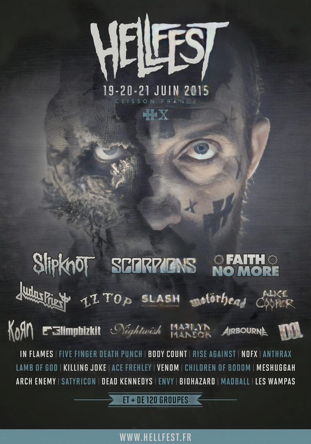 HELLFEST 2015 - Slipknot - Scorpions - Faith No More Festival Line Up ...