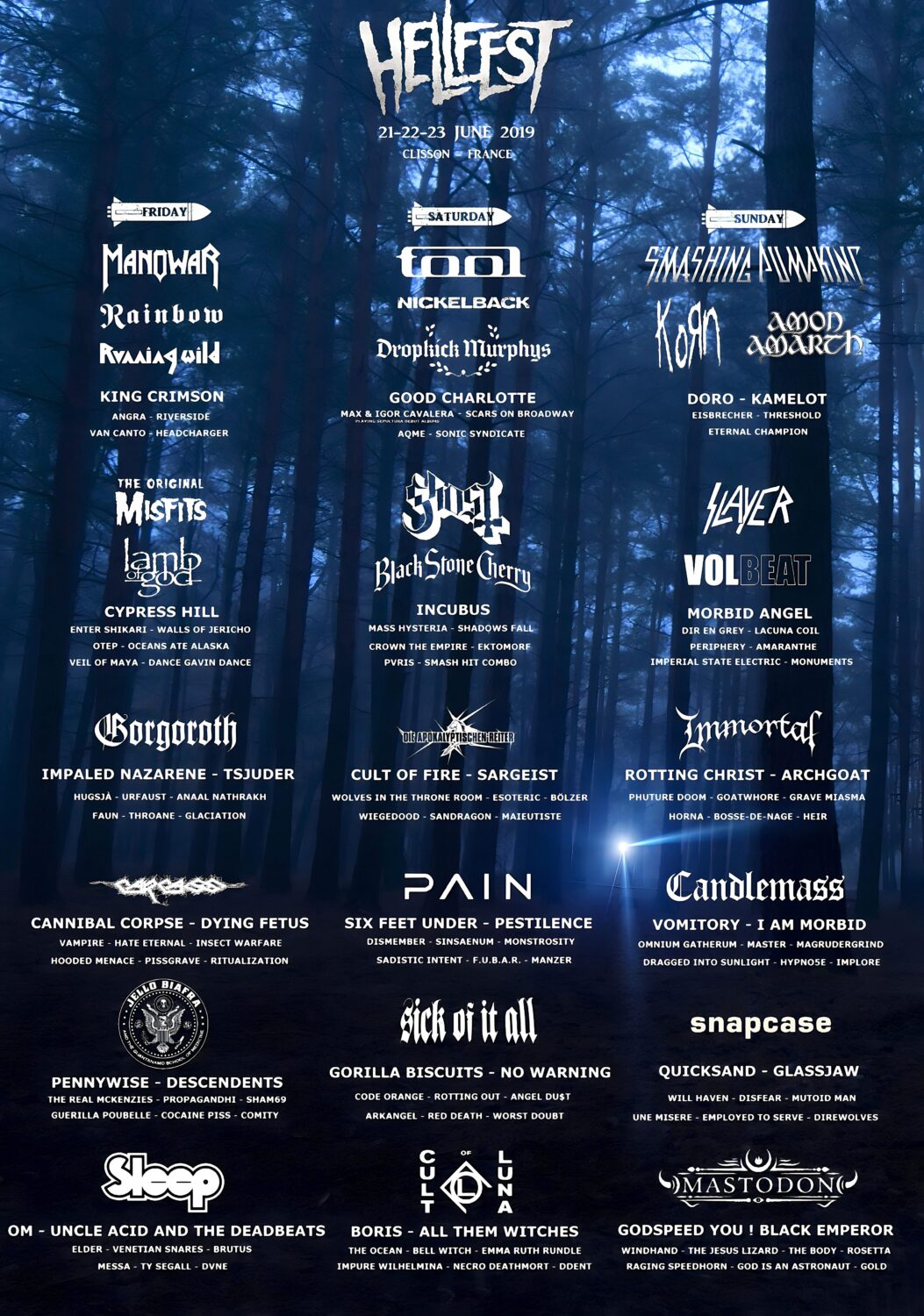HELLFEST 2019 Poster