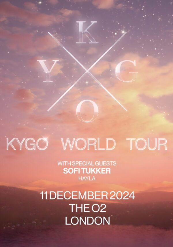 KYGO World Tour 2024: LONDON The O2 Poster