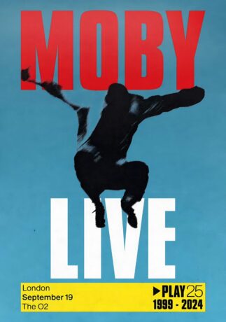 MOBY Live: 2024 Tour: LONDON The O2 Arena Poster