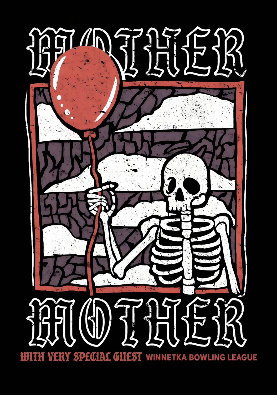 MOTHER MOTHER (band) Grief Chapter 2024 World Tour Poster