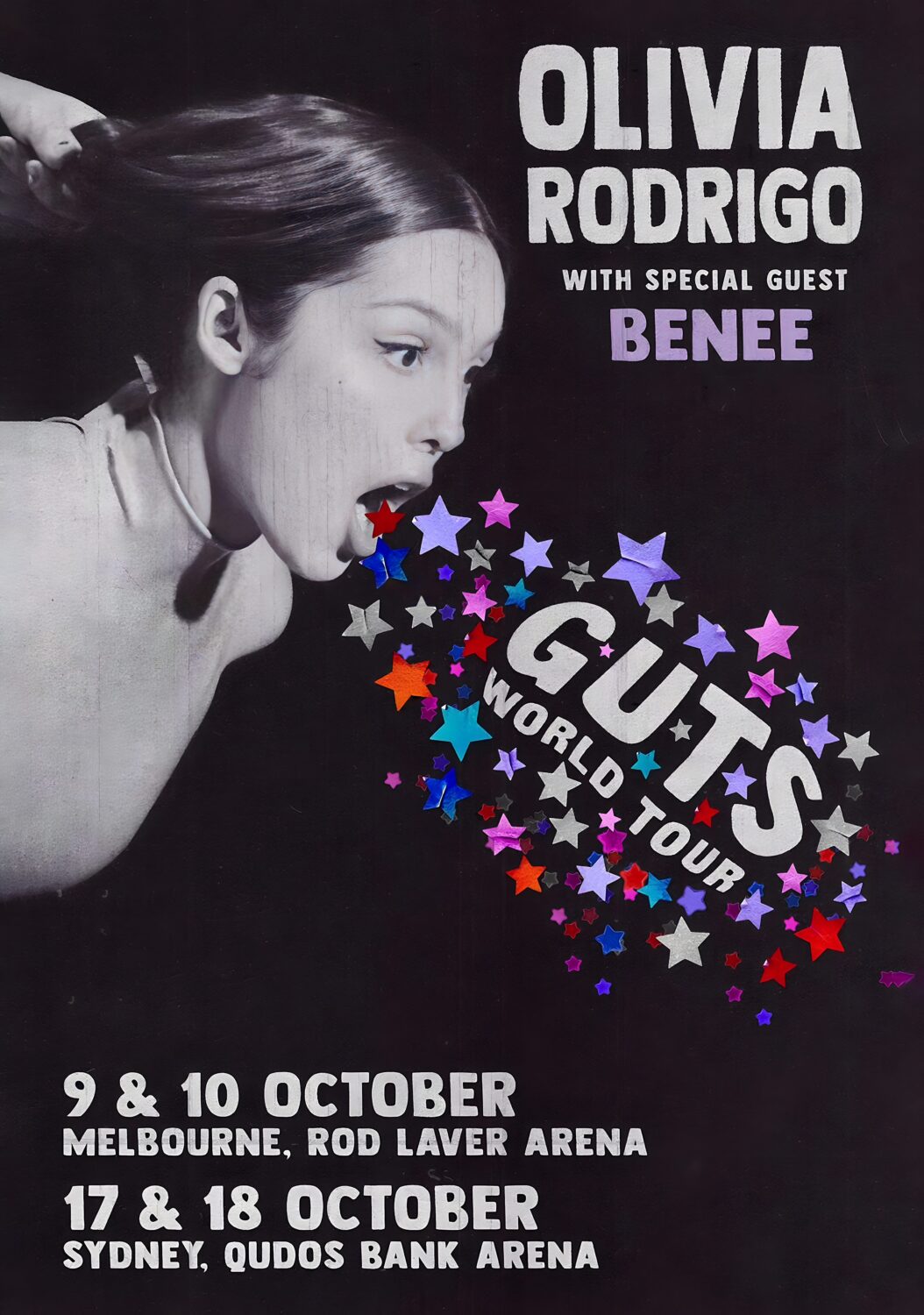 OLIVIA RODRIGO 2024 SYDNEY - MELBOURNE Poster