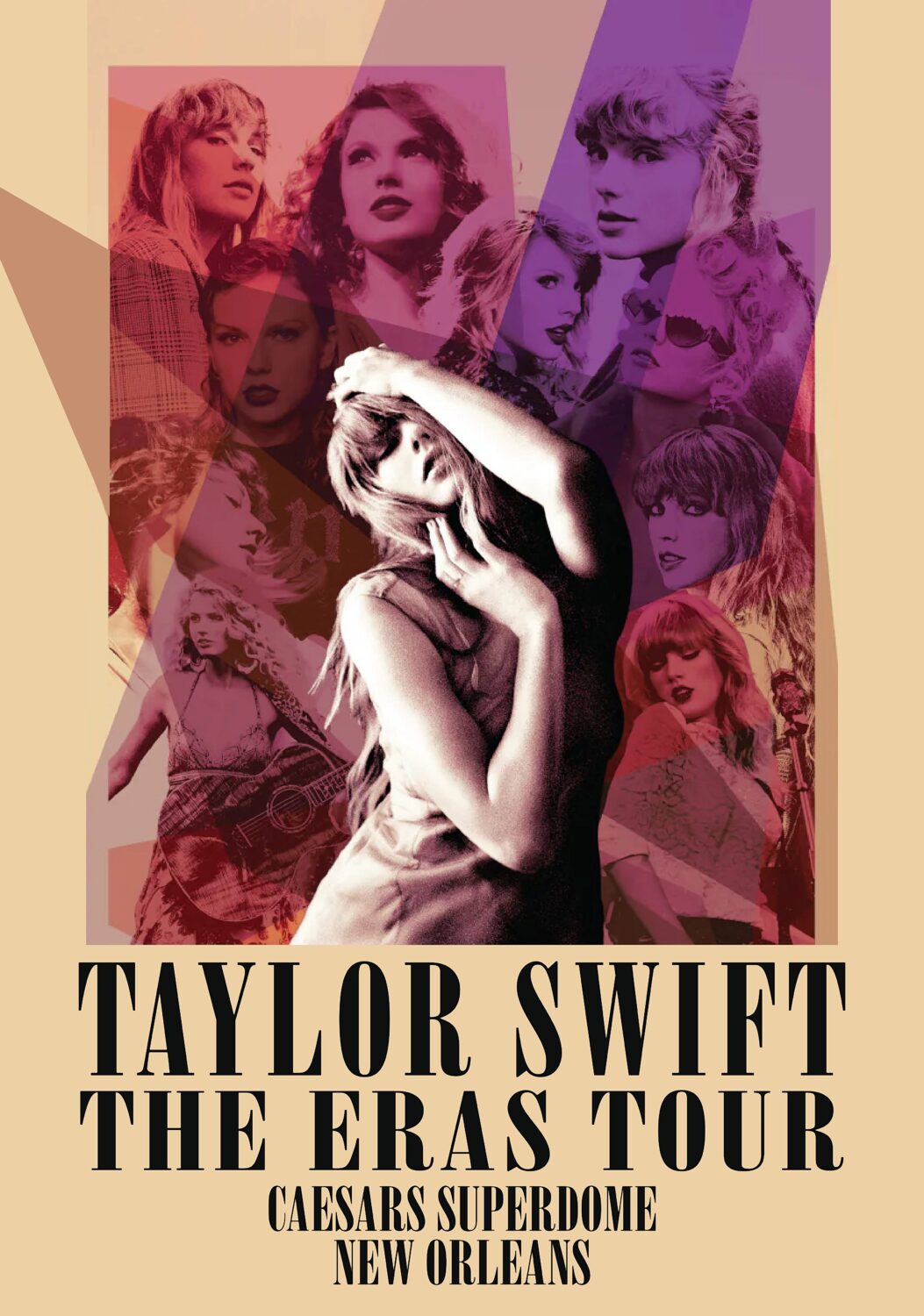 TAYLOR SWIFT North America 2024: NEW ORLEANS Poster