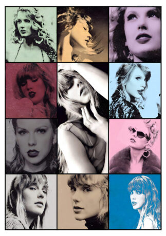 TAYLOR SWIFT The Eras World Tour Poster