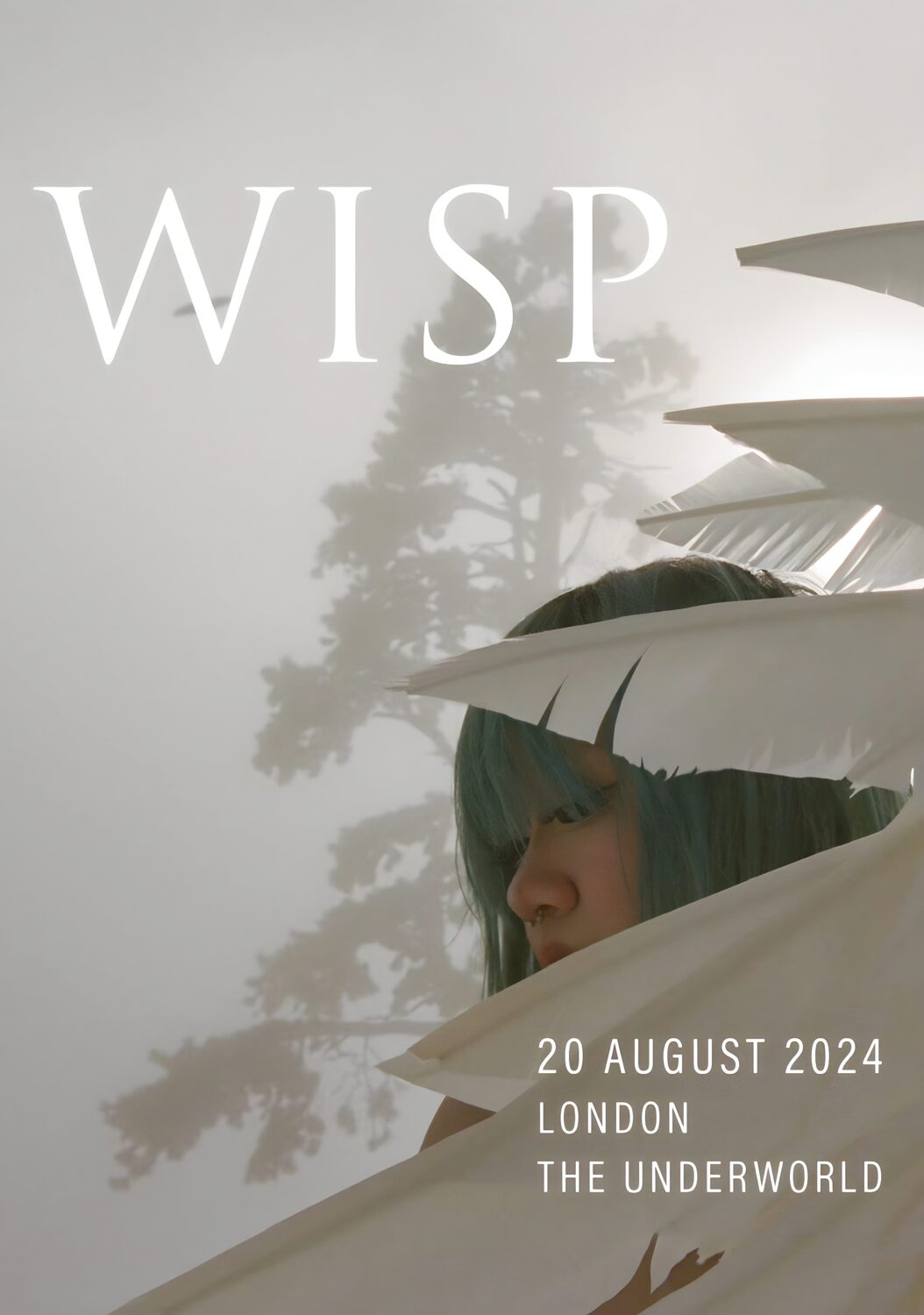 WISP (singer) 2024 UK Tour: LONDON The Underworld Poster