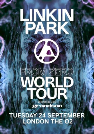 LINKIN PARK From Zero 2024 Tour: LONDON O2 Arena Poster