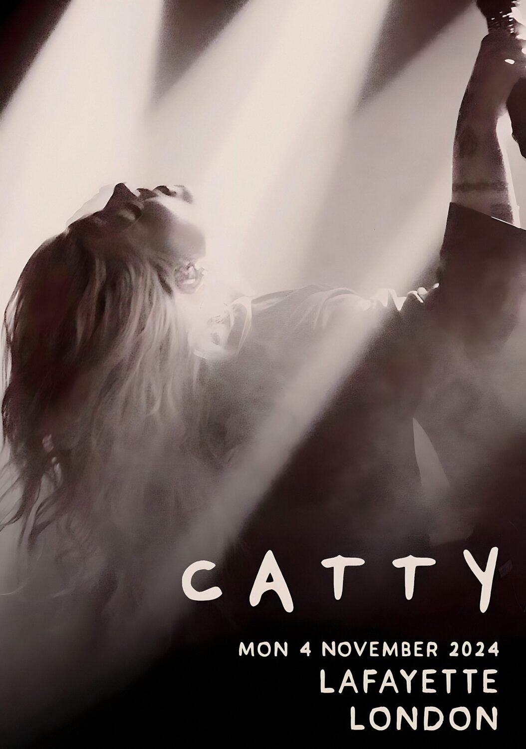 CATTY (singer) 2024 UK Tour LONDON Lafayette Poster