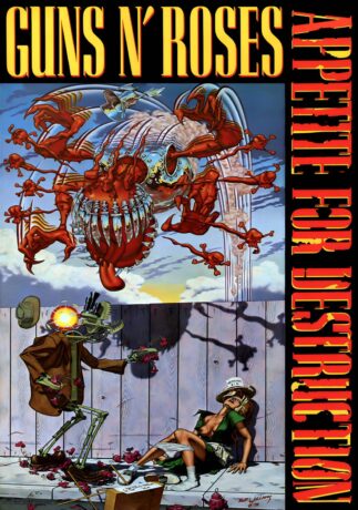 GUNS N ROSES Appetite for Destruction - The Album Poster Print