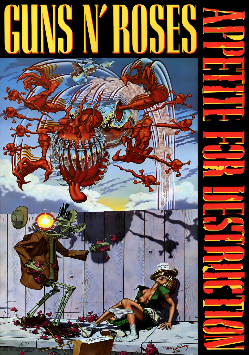 GUNS N ROSES Appetite for Destruction - The Album Poster Print