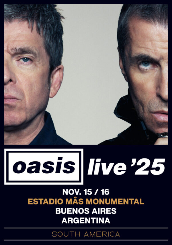 OASIS live '25 Reunion Tour: LOS ANGELES Rose Bowl Stadium - 6/7 September 2025 Poster Print ...