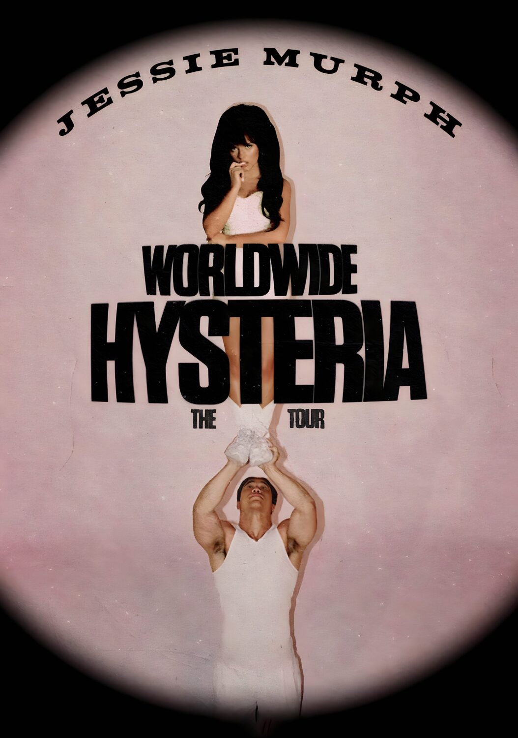 JESSIE MURPH Worldwide Hysteria 2025 Tour Poster