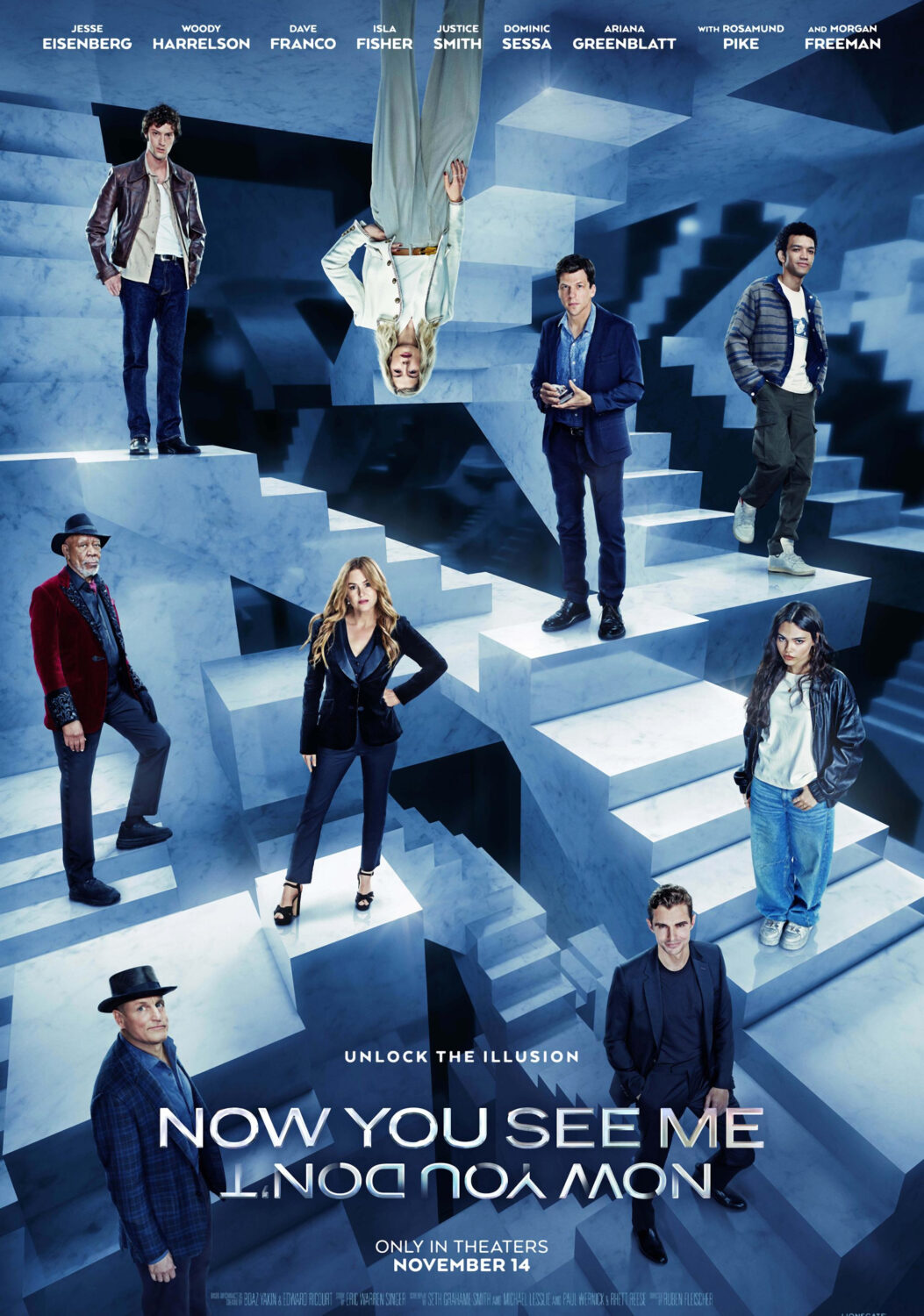 NOW YOU SEE ME NOW YOU DONT Movie Film Poster Print - prints4u