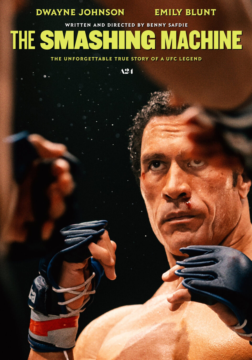 THE SMASHING MACHINE Movie Film Poster