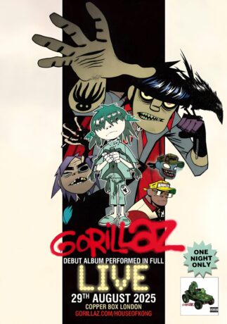 GORILLAZ Live 2025 Gorillaz: LONDON Copper Box Tour Poster