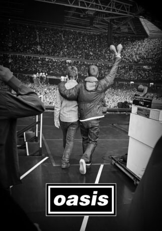 OASIS live '25 Liam -Noel Gallagher 2025 Tour Poster Print