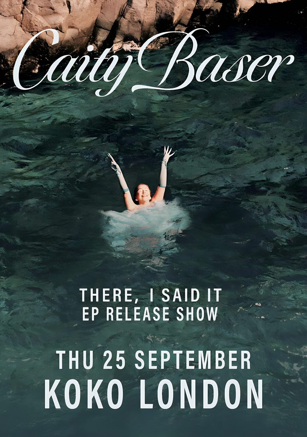 CAITY BASER 2025 UK Tour: LONDON KOKO Poster Print